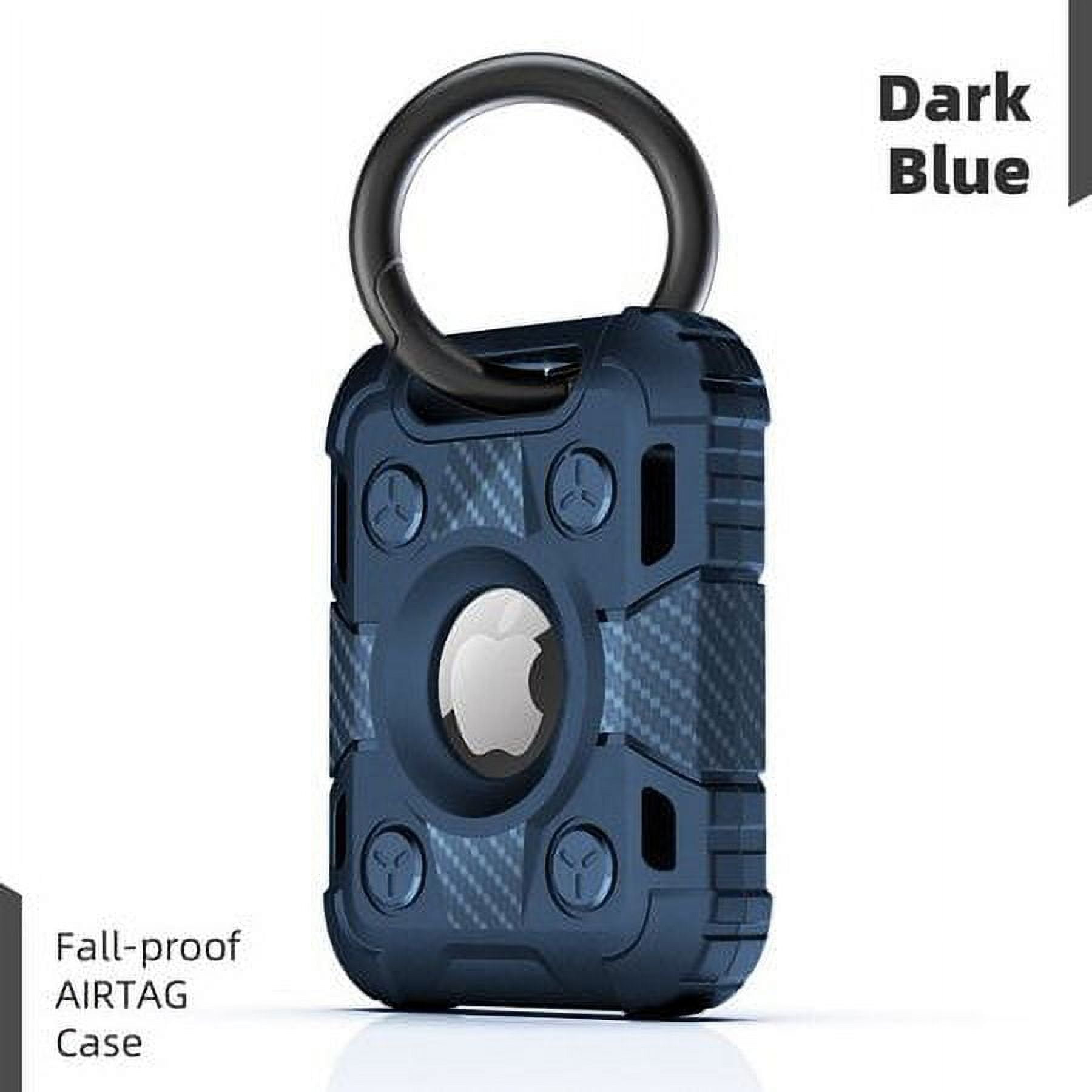 OFOCSE AirTag Holder Compatible with Air Tag Rugged Case with Keychain ...