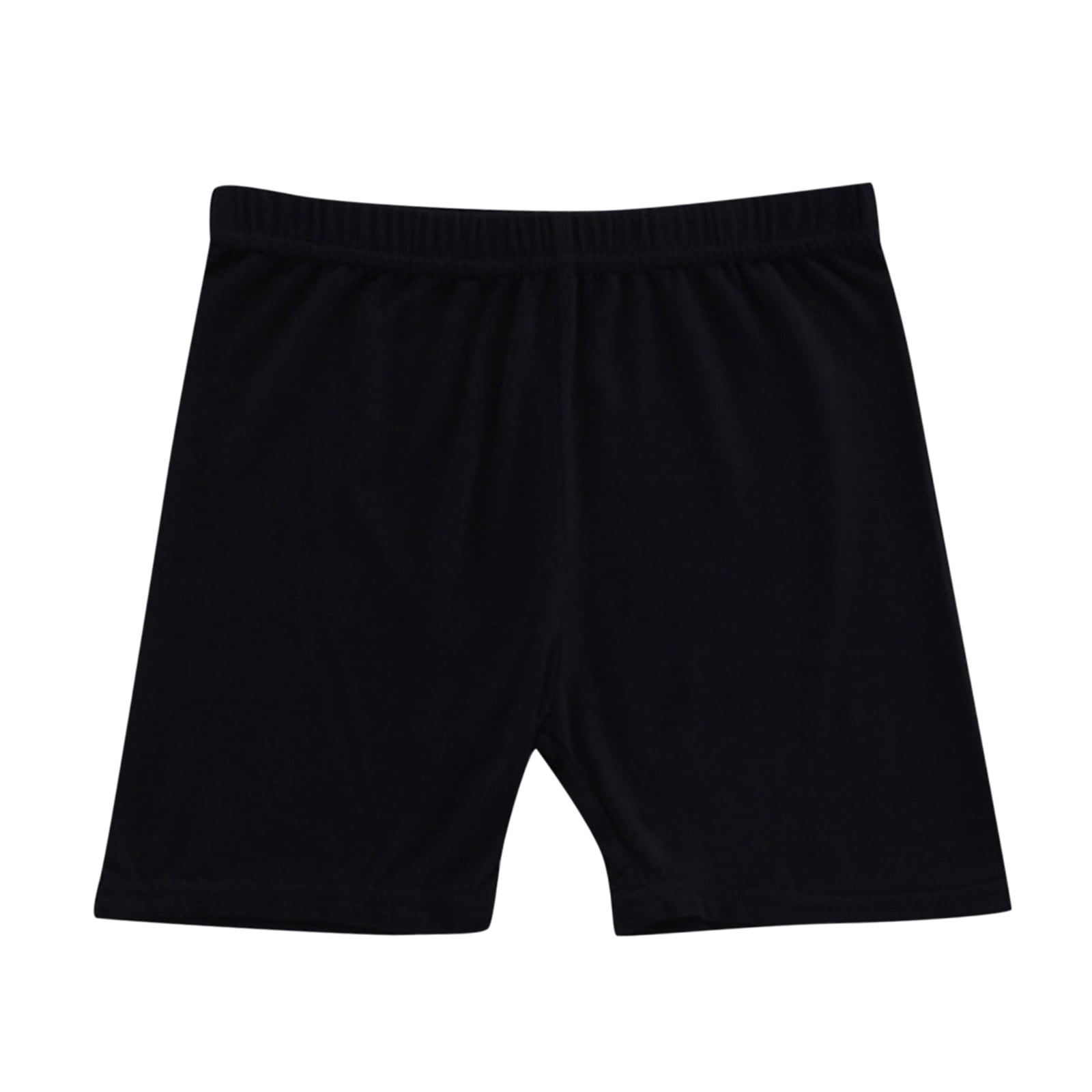 OFTZID Little Girls Shorts Solid Color Elastic Waist Casual Short Pants ...
