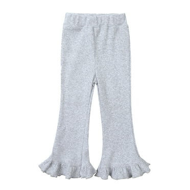 Toddler Baby Tollder Girl High Elastic Waist Flare Leg Pants Casual ...