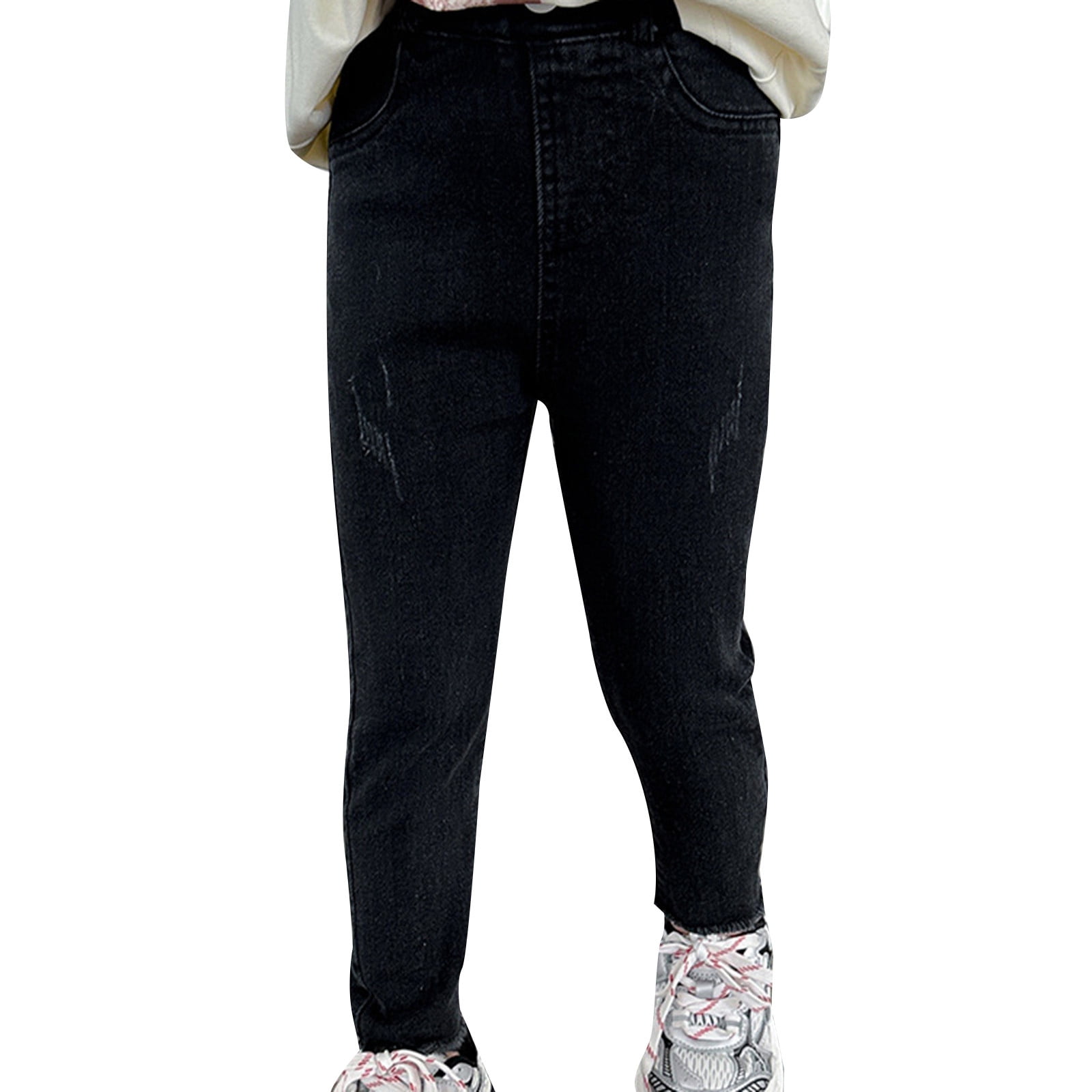 OFTZID Toddler Baby Girls Pants Spring Fall Jeans Fashion Tight ...