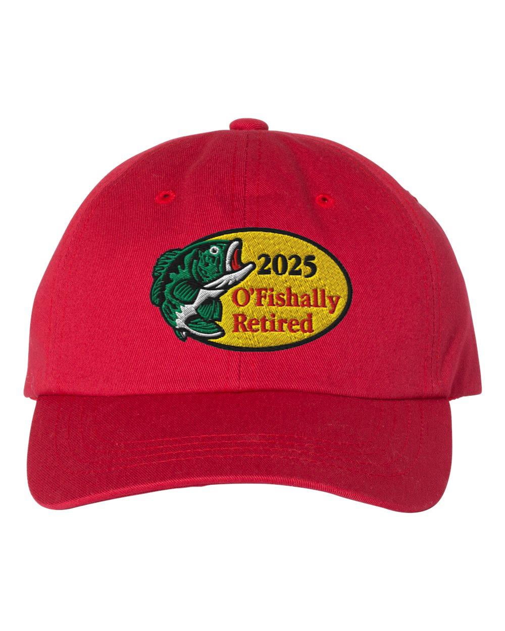 OFishally retired 2025 funny fishing classic dad hat - Walmart.com