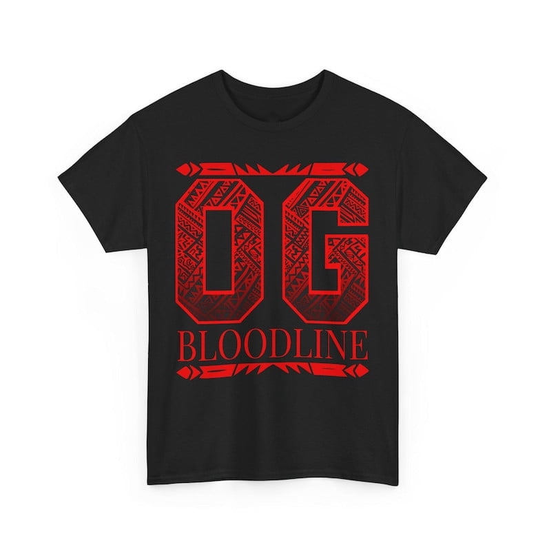 OG Bloodline Wrestling T Shirt For Wrestling Fans The Bloodline ...