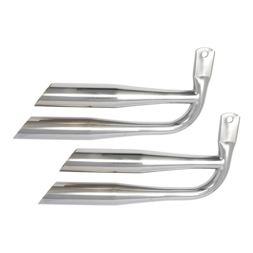 OG Lowrider Classic Mufflers Double Chrome - Walmart.com