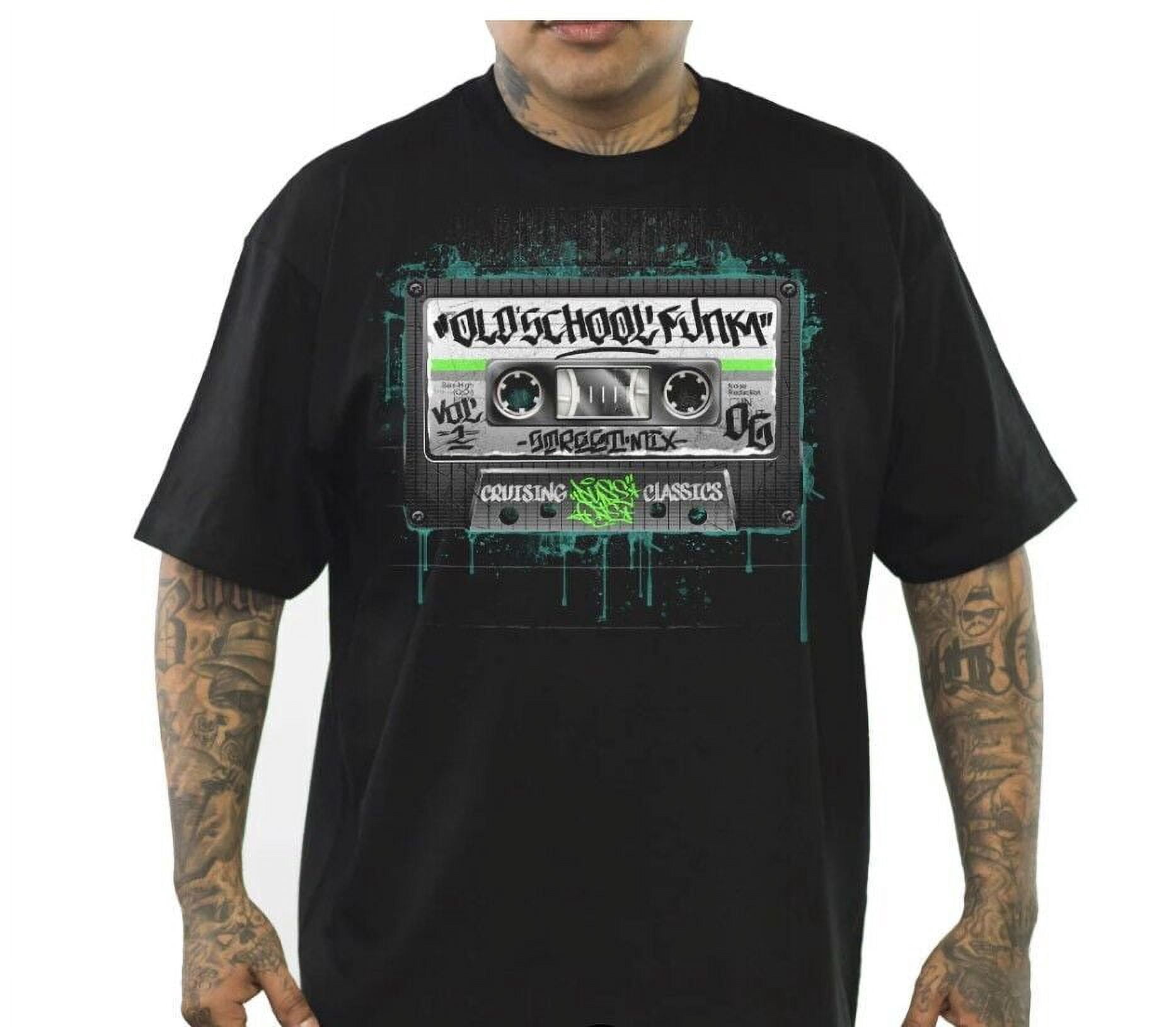 OG Old School Funk Men's T Shirt Dyse One Chicano Tattoo Art Cassette ...