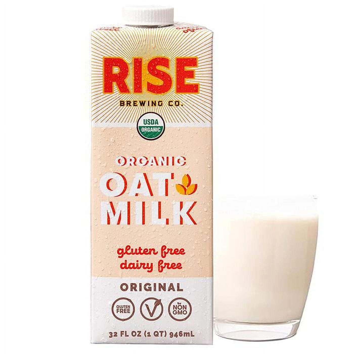 Rise Brewing Organic Original Oat Milk 32fl Oz Carton - Walmart.com