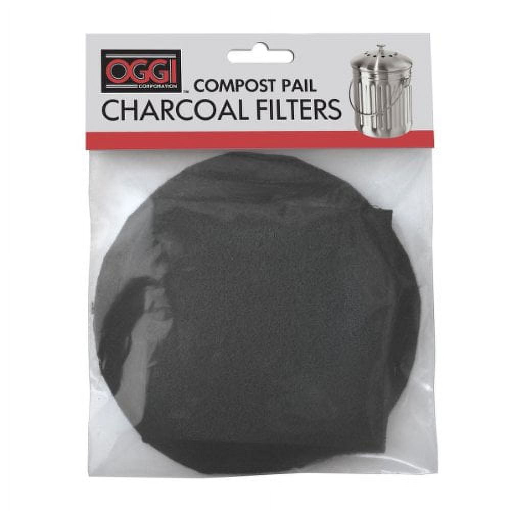 Oggi Replacement Charcoal Filters for Compost Pails # 7320, 5427, 5448 ...