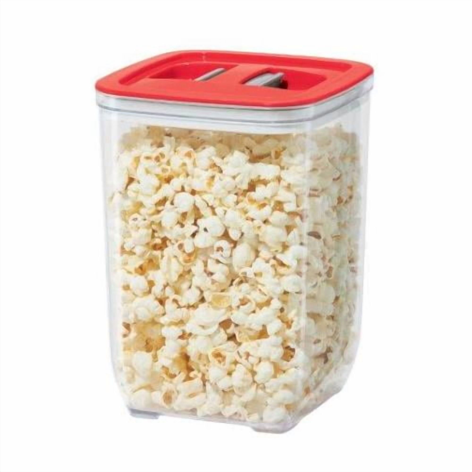 OGGI Stack N' Store Square Canister Red 5538.2 - Walmart.com