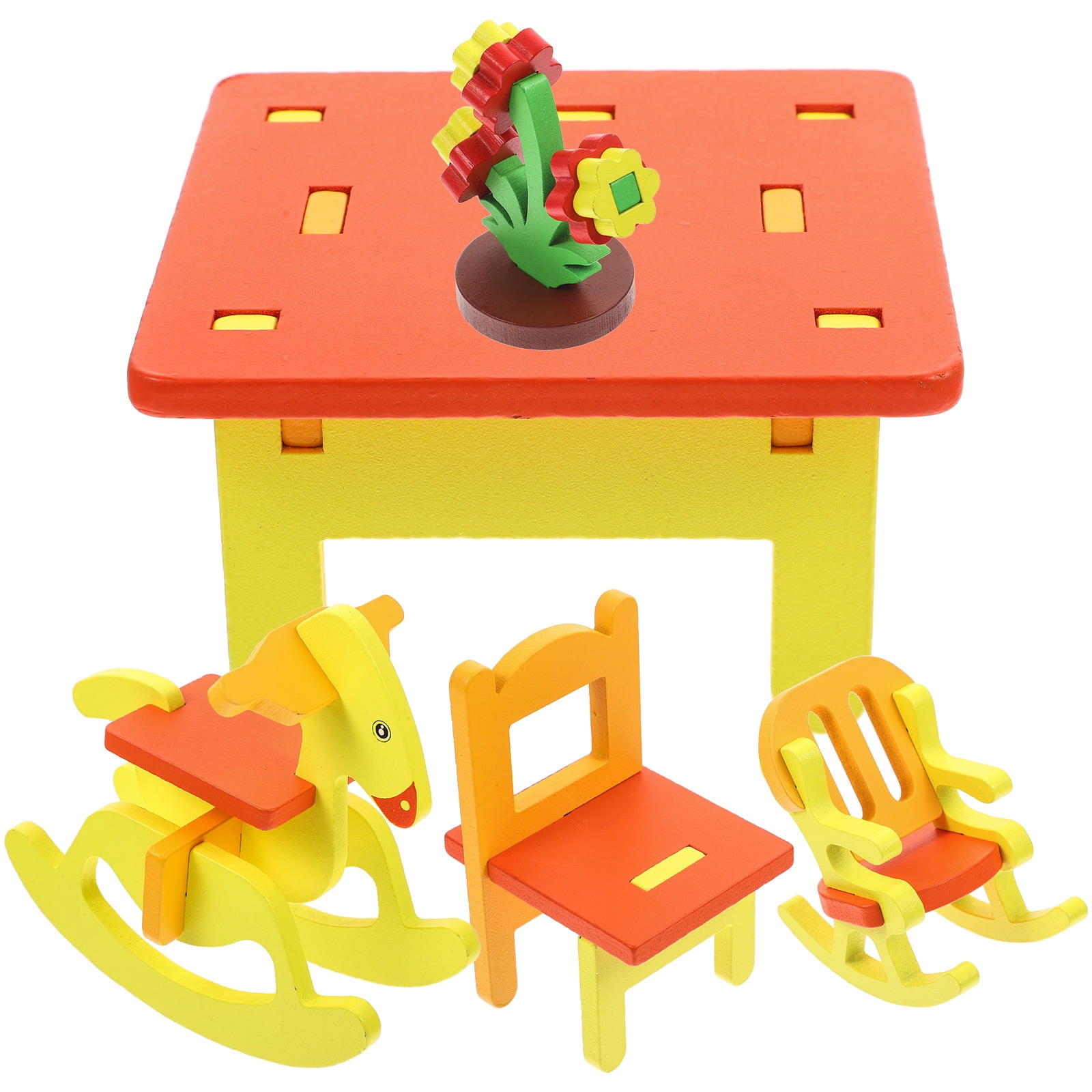 OGITUDE 1 Set Wooden Assembly Toy Kids DIY Toy Simulated Assembly Model ...