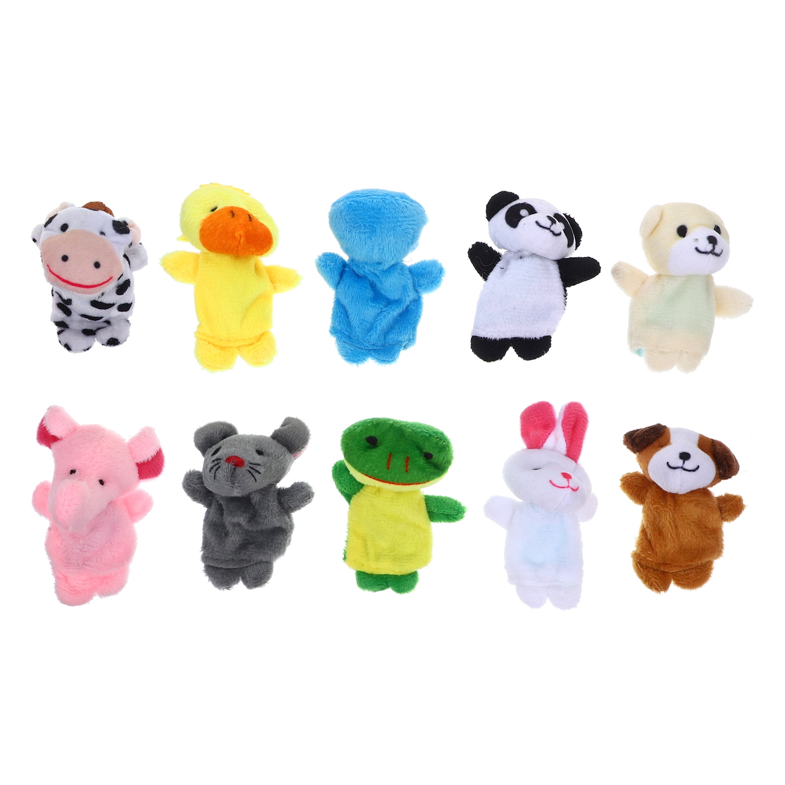 OGITUDE 10pcs Animal Finger Puppets Cartoon Finger Puppets Kids Finger ...