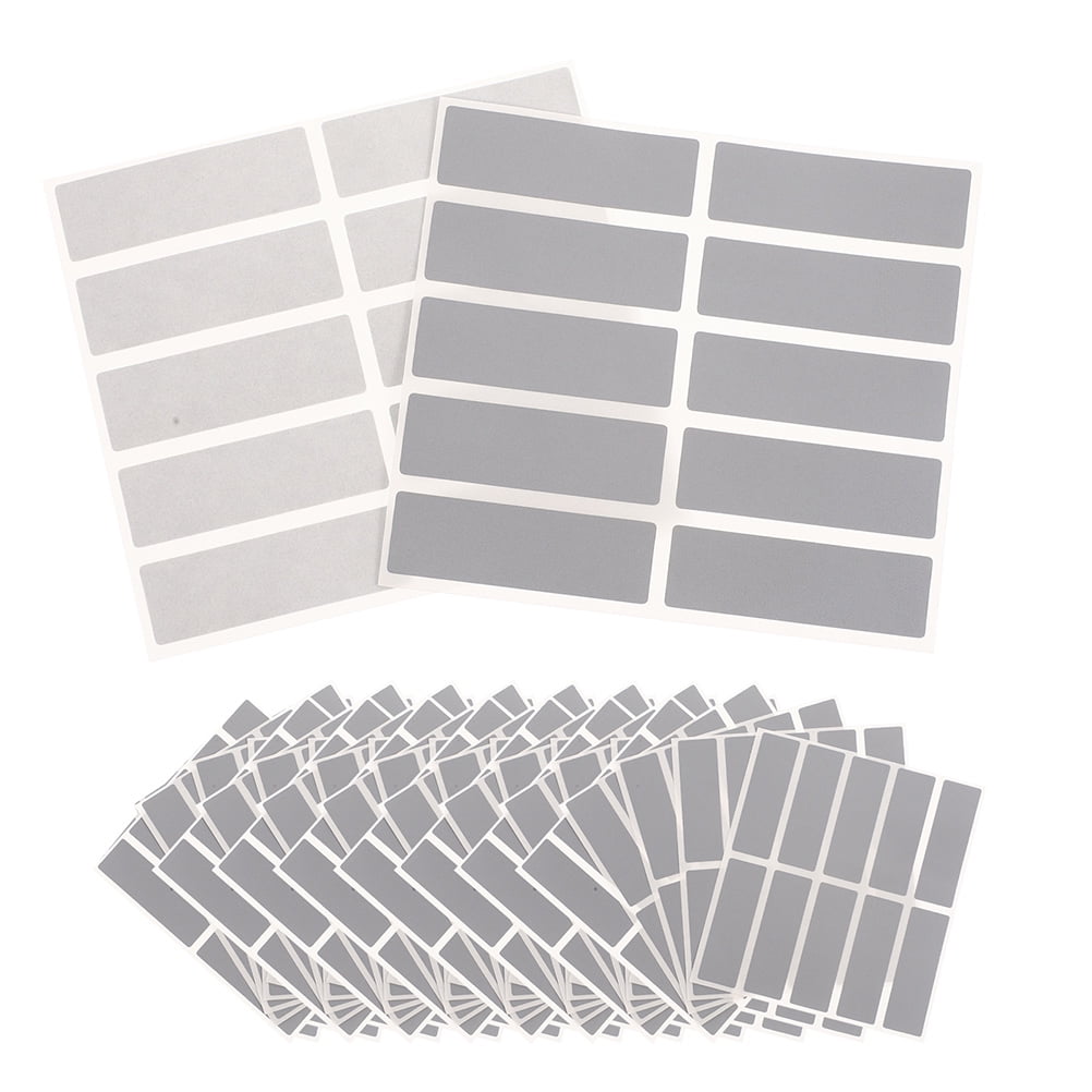 OGITUDE 20 Sheets of Scratch Off Decal Scratch Off Sealing Label for ...