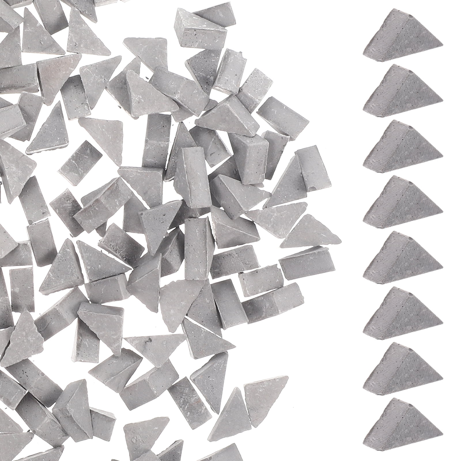 OGITUDE 200pcs Triangle Bricks Landscaping Accessories DIY Fake Bricks ...