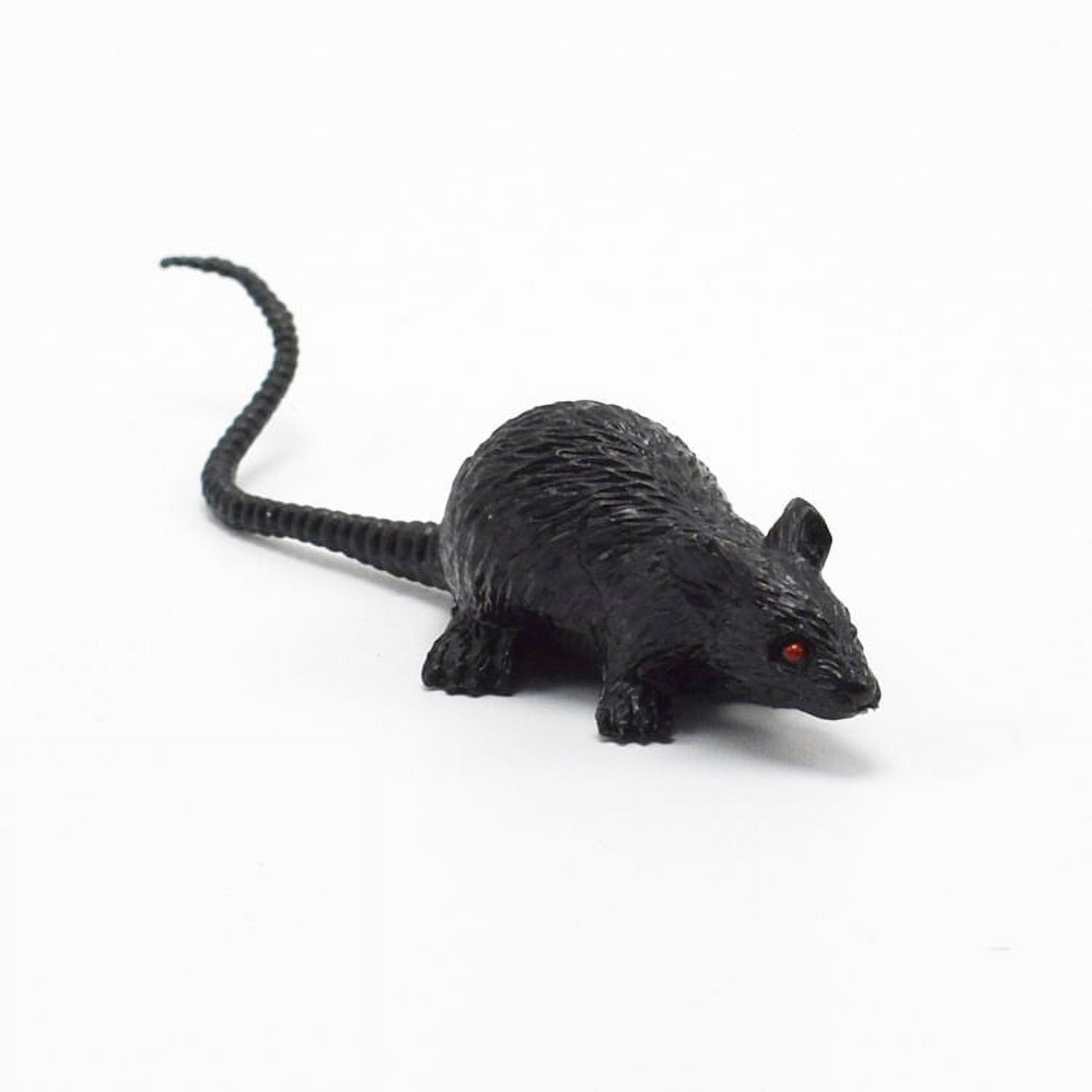OGITUDE 20pcs Realistic Plastic Rat Model Halloween Decorations ...