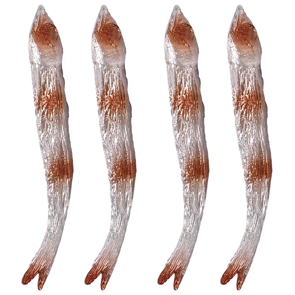 OGITUDE 4Pcs Artificial Mud Fish Realistic Food Model Lifelike Mud Fish ...