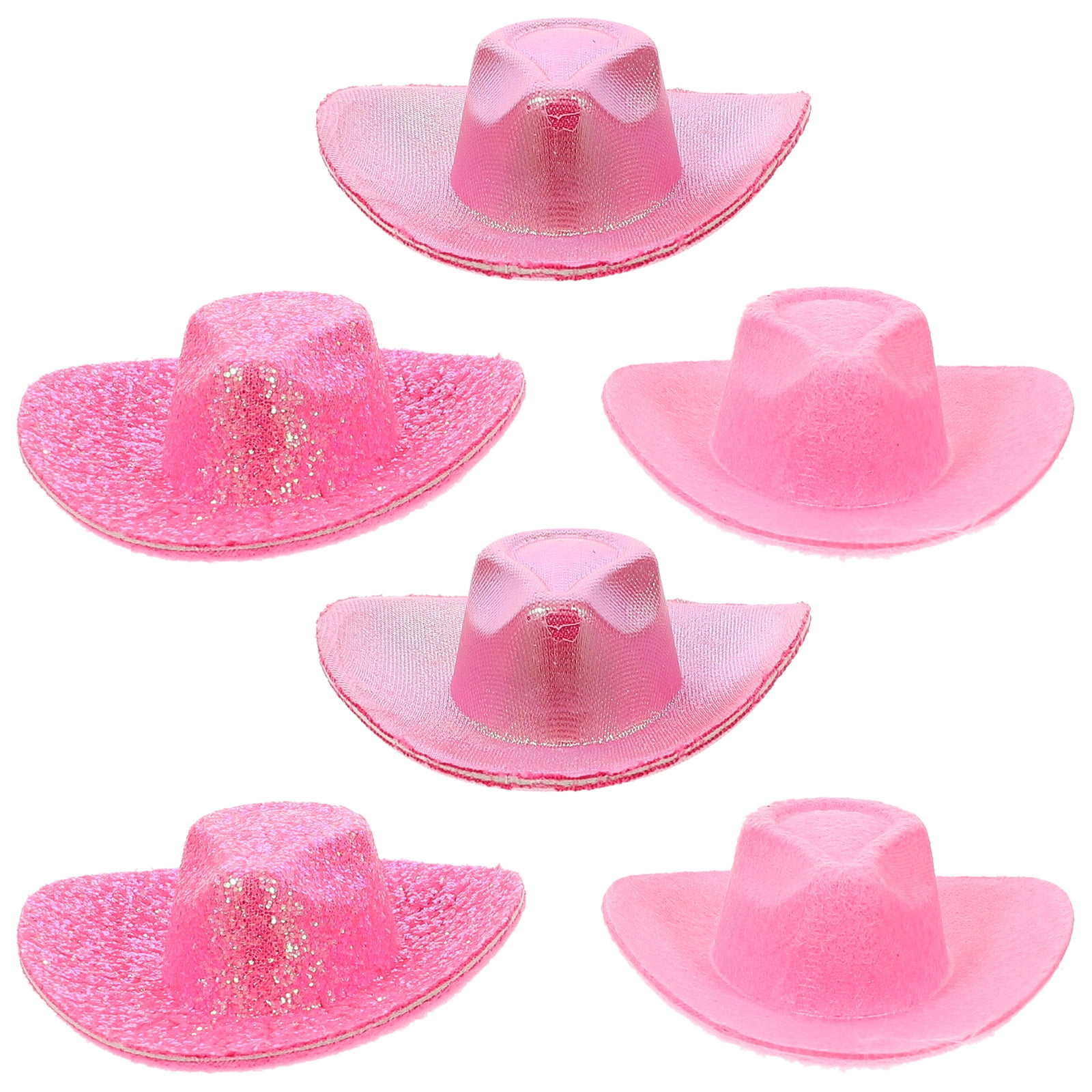OGITUDE 6Pcs Tiny Hat Miniature Hats Pretend Play Dollhouse Decoration ...