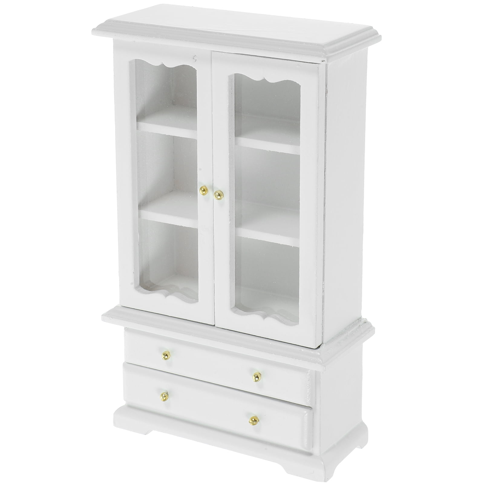 OGITUDE Miniature Display Shelf 1:12 Mini House Mini Bookcase Miniature ...