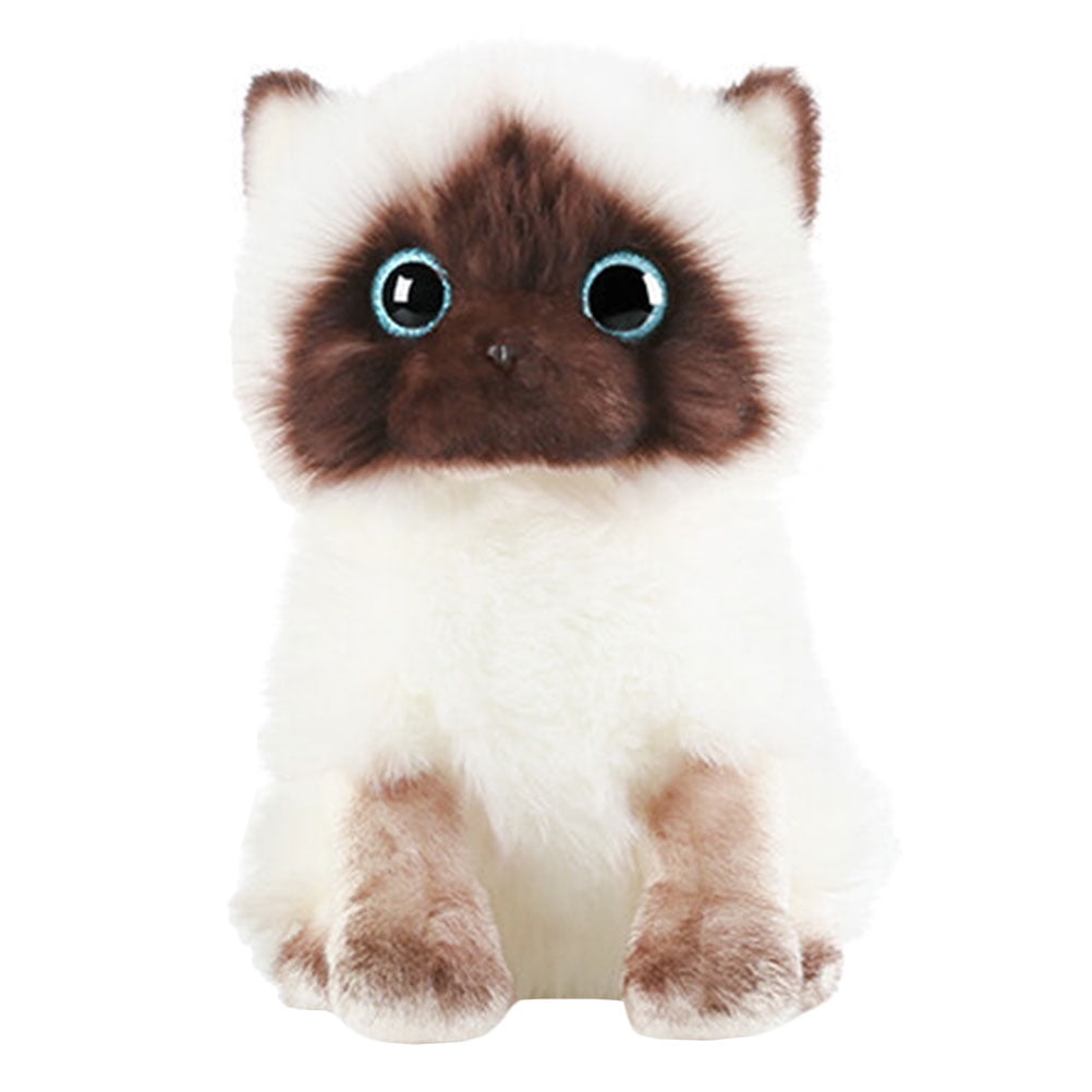 OGITUDE Siamese Cat Doll Toy Creative Stuffed Doll Toy Funny Cat Doll ...