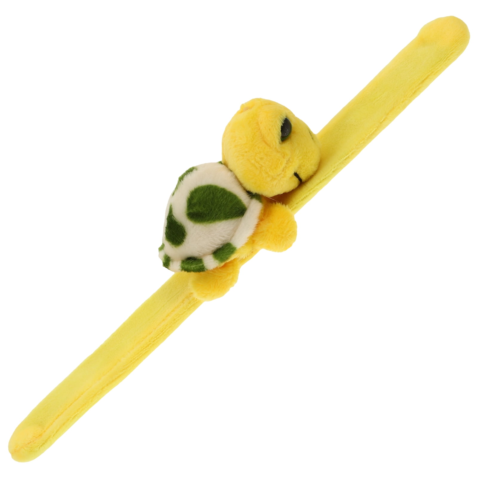 RENACLIPY Slap Bracelet Yellow Plush 1Pcs 9.04X2.36X1.57in - Walmart.com