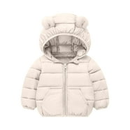 HILEELANG Little Boy Winter Hodded Puffer Color-Block Jackets Coats Light Weight Outerwear ...