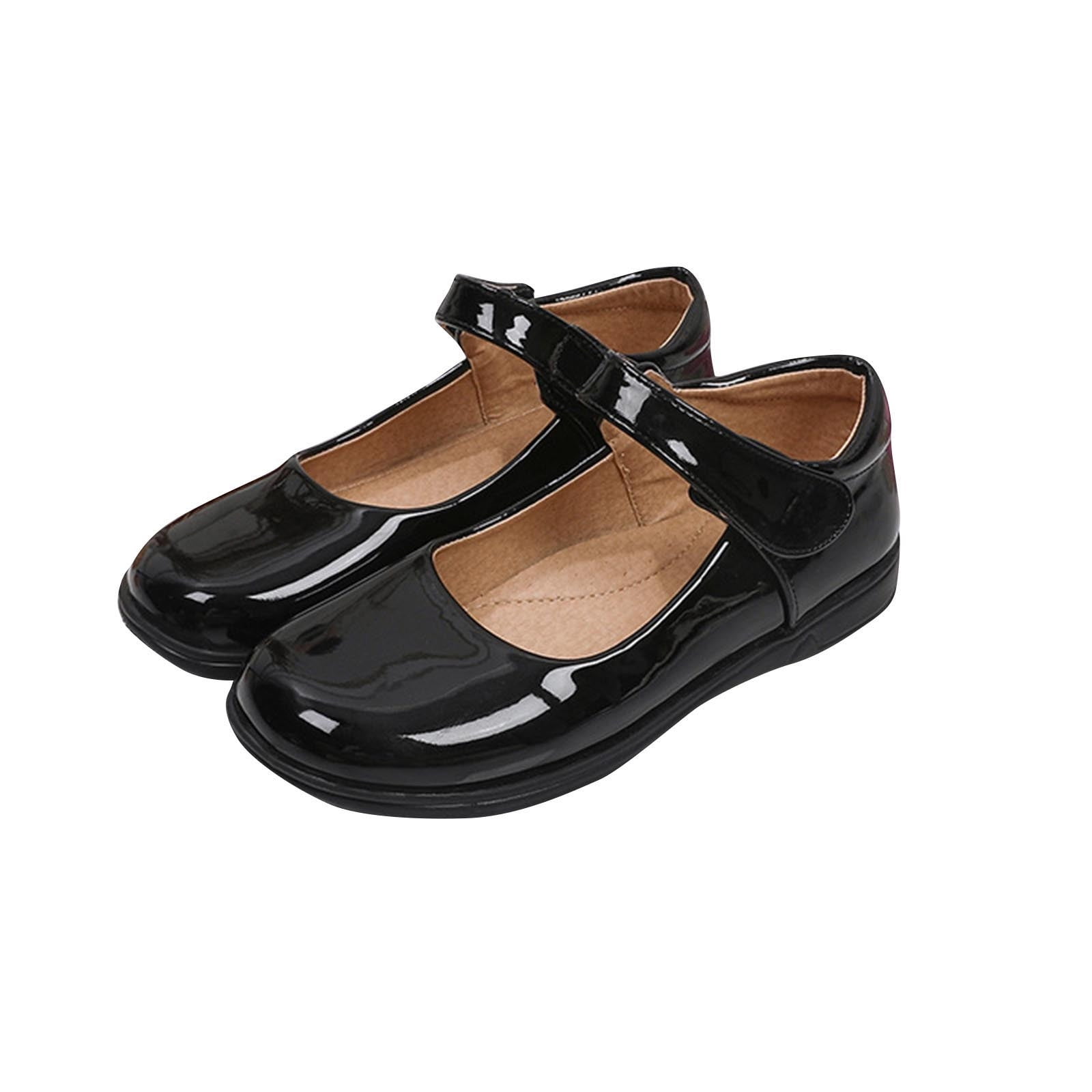OGLCCG Girls Dress Shoes Mary Jane Princess Wedding Party Flat Shoes ...