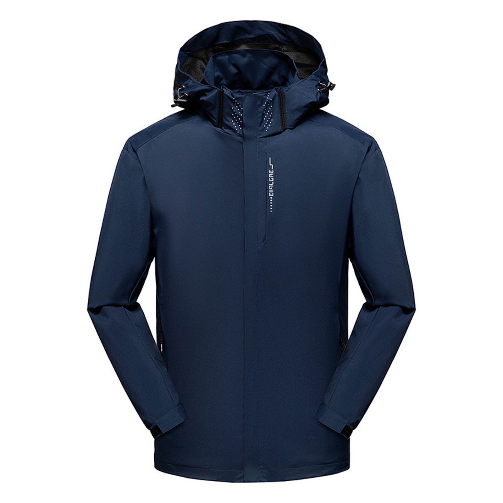 OGLCCG Men's Lightweight Waterproof Rain Jacket Big&Tall Outdoor Shell ...