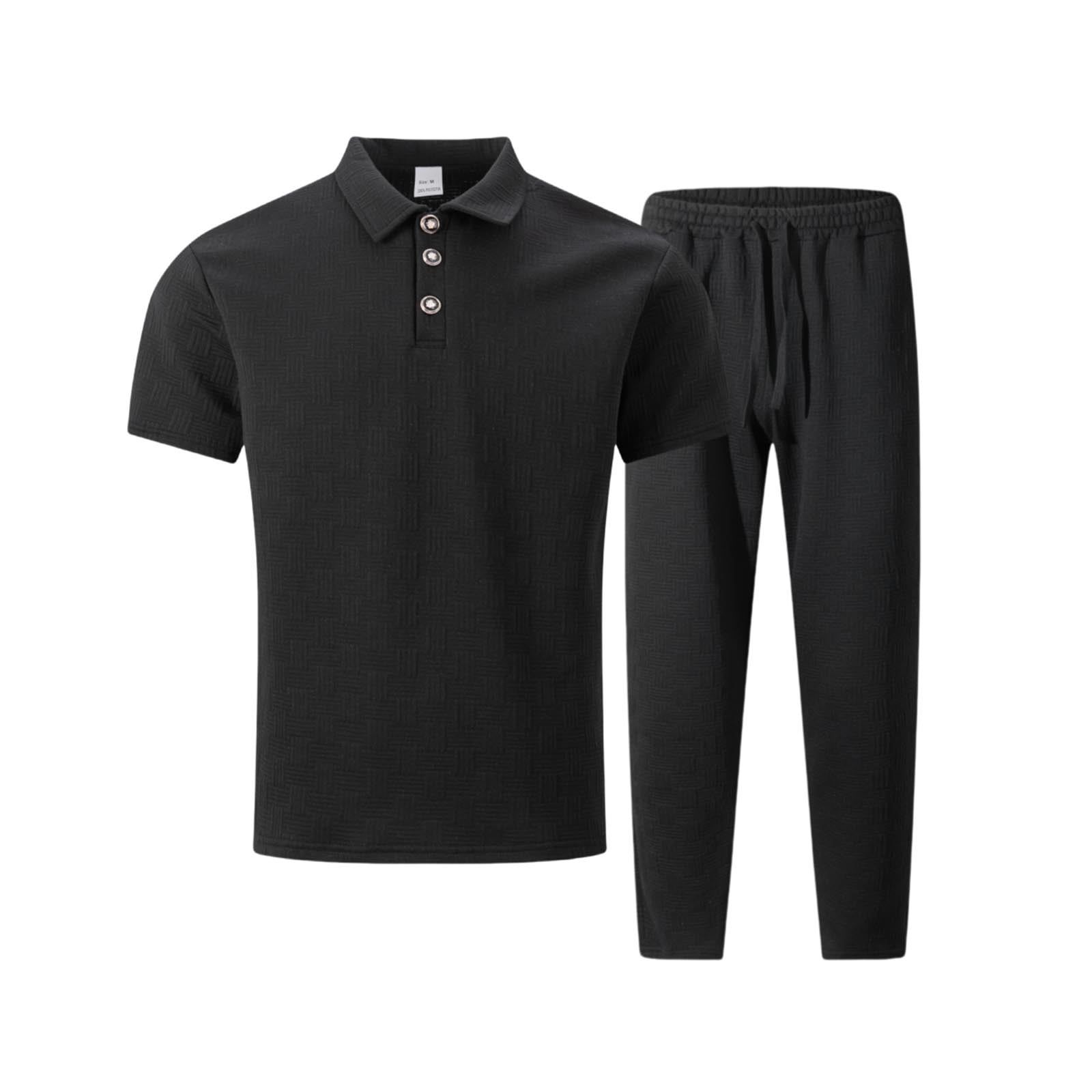 OGLCCG Mens Sweat Suits Set Summer Lightweight 2 Piece Tracksuit ...
