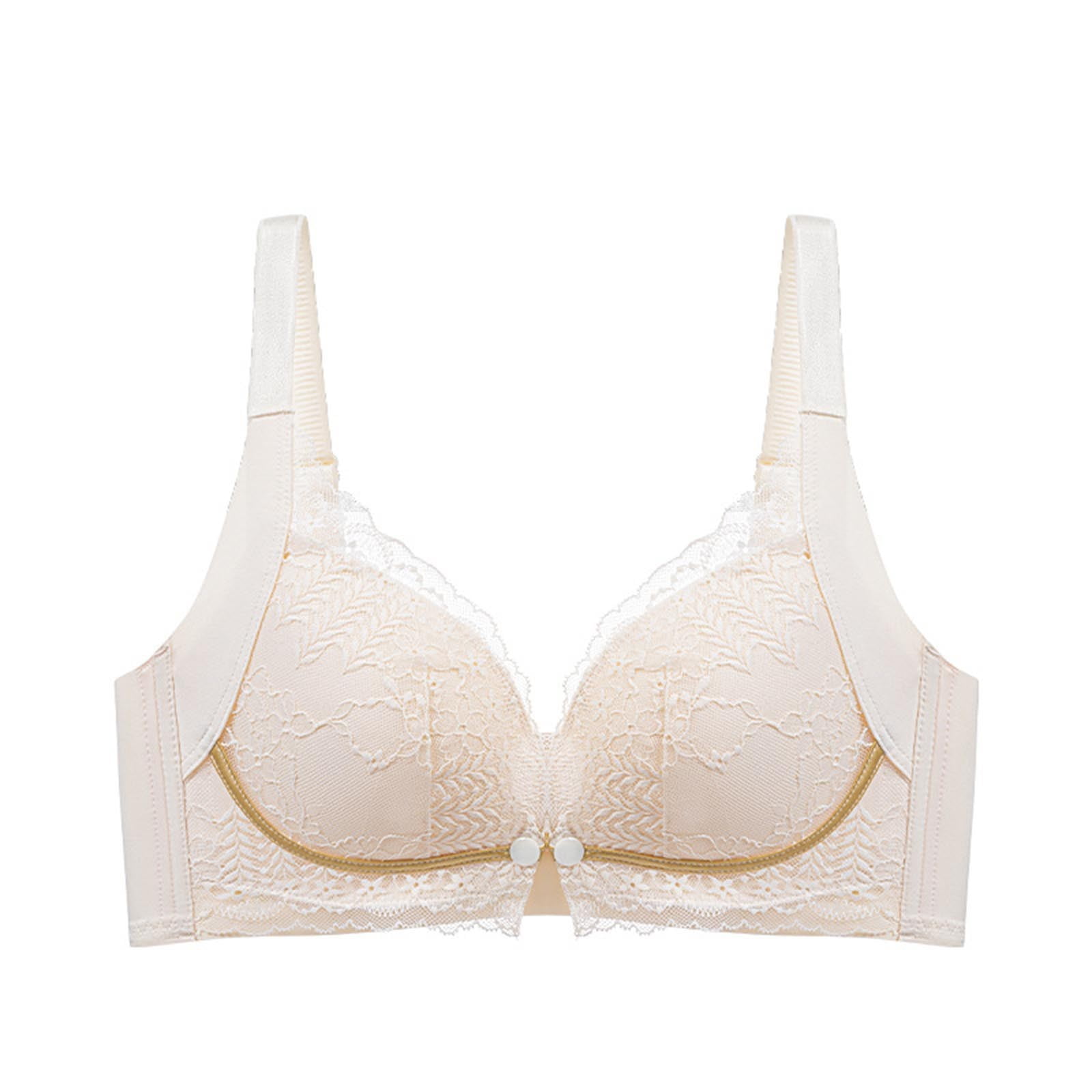 OGLCCG Nursing Bras for Breastfeeding Cups with Front Flap Closure ...