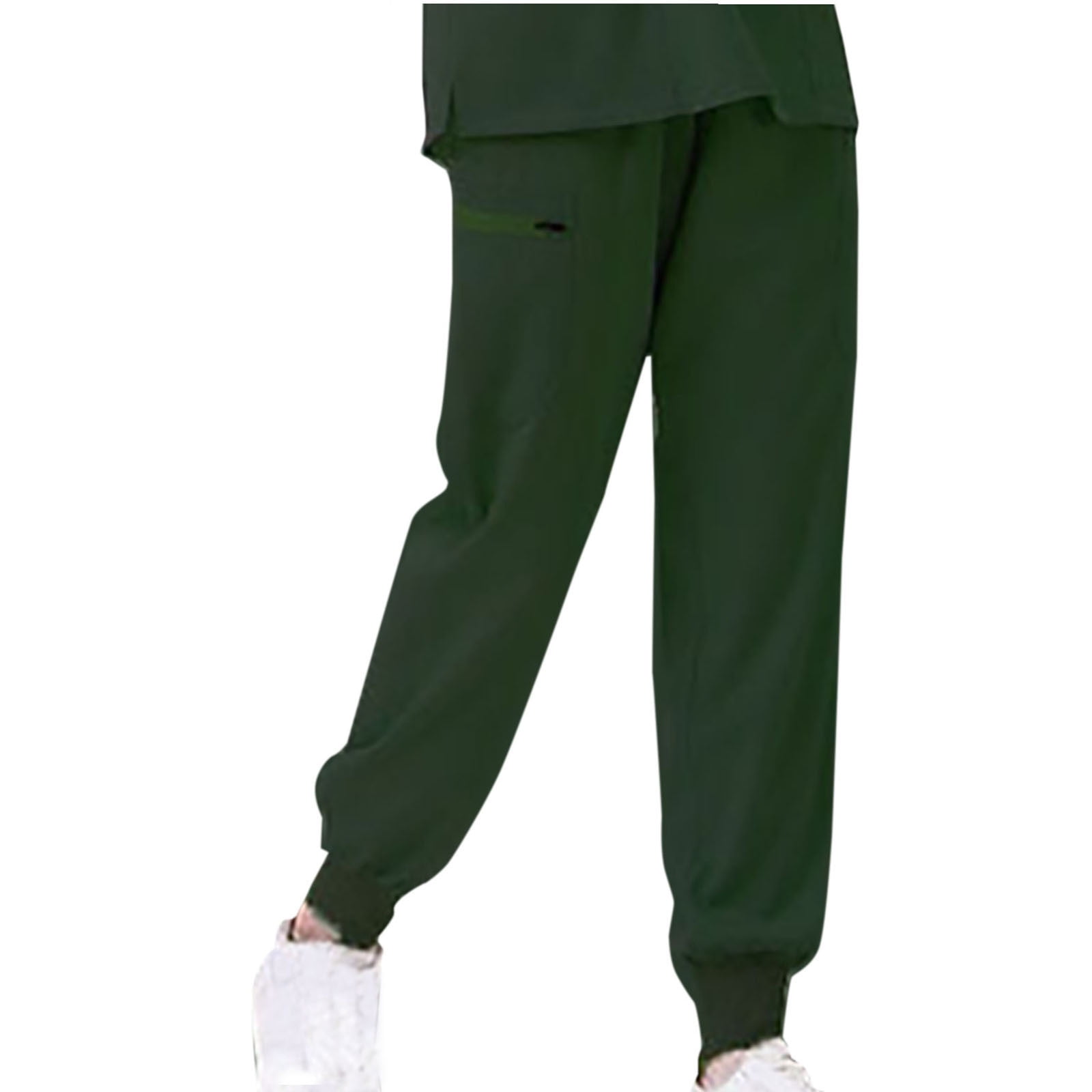 OGLCCG Scrubs for Women - Tapered Leg Scrub Jogger Pant with Cargo ...