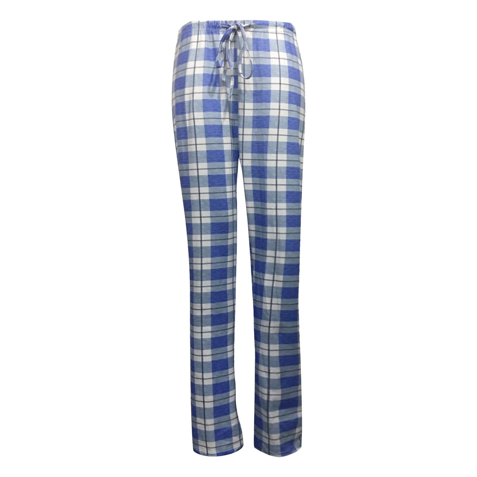 OGLCCG Women's Pajama Pants Plaid Casual Drawstring Lounge Pants ...