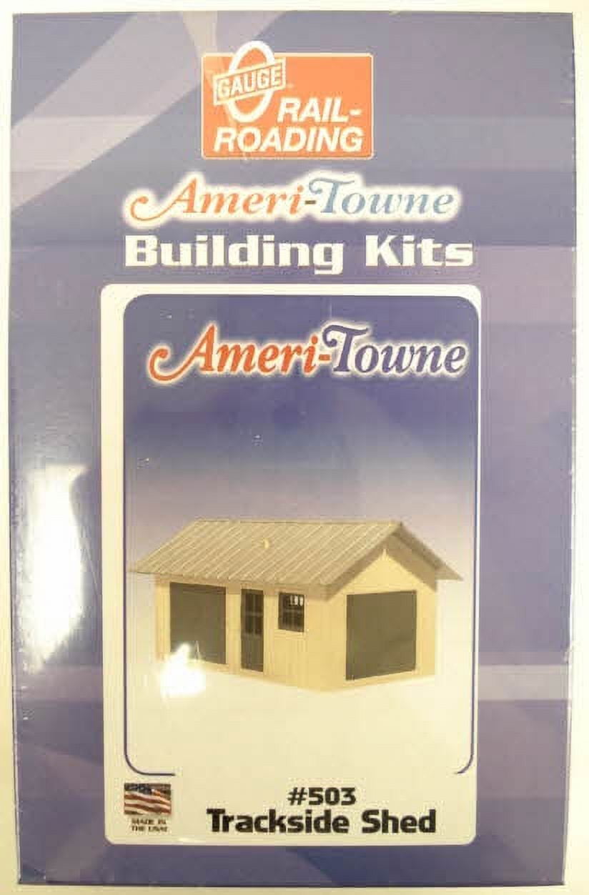 OGR 503 O Ameri-Towne Trackside Shed Kit - Walmart.com