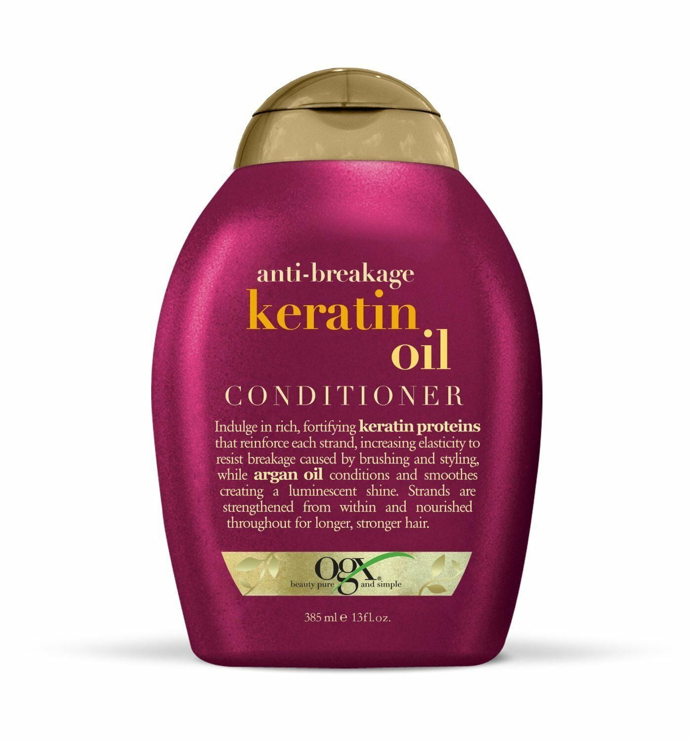 OGX, Anti-Breakage Keratin Oil Conditioner, 13 oz, Pack of 2 - Walmart.com