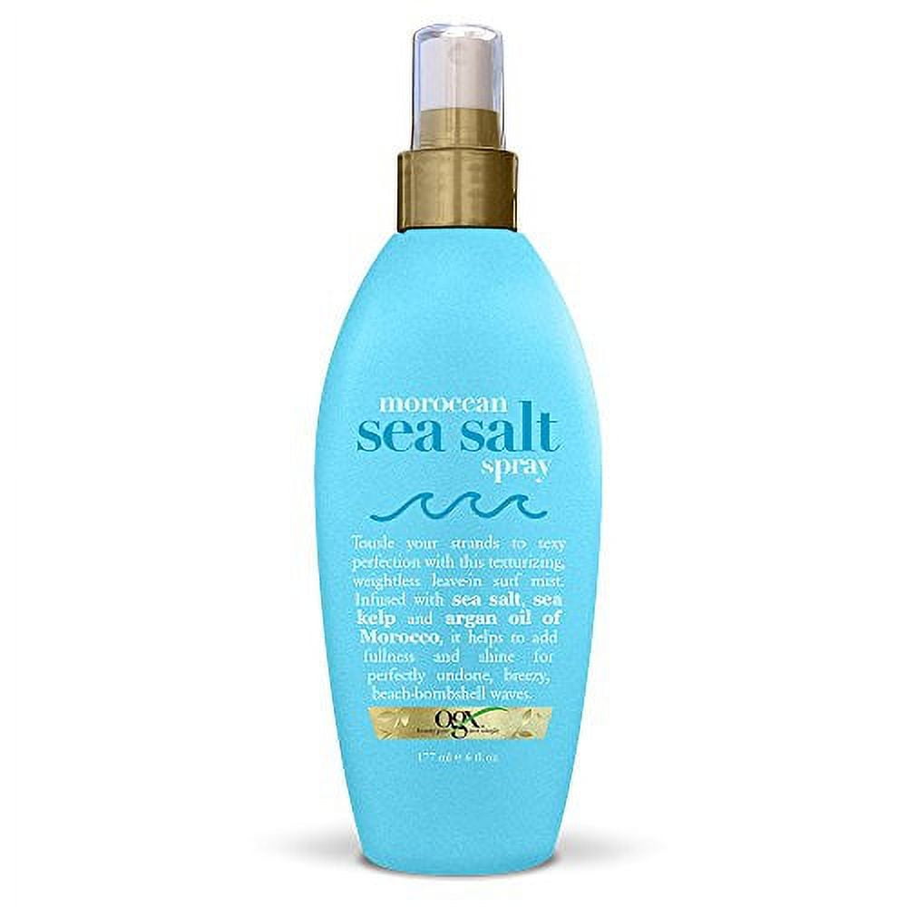 OGX Argan Oil of Morocco Sea Salt Spray, Curl-Defining Leave-In Styling ...