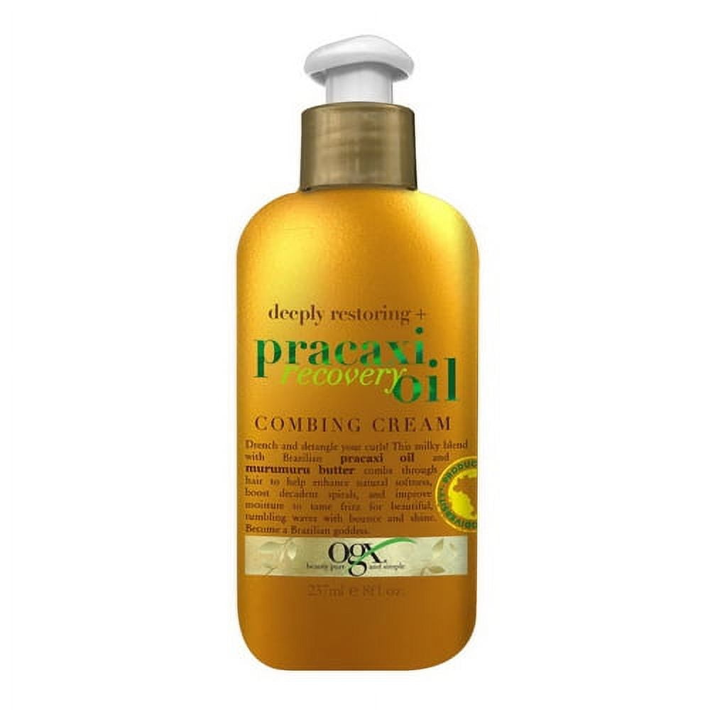 OGX Deeply Restoring + Pracaxi Recovery Oil AntiFrizz LeaveIn Combing ...