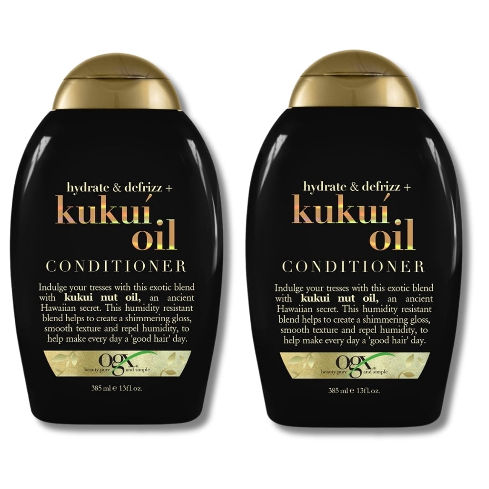 OGX Hydrate and Defrizz Kukuí Oil Conditioner 385ml 2 Pack - Walmart.com