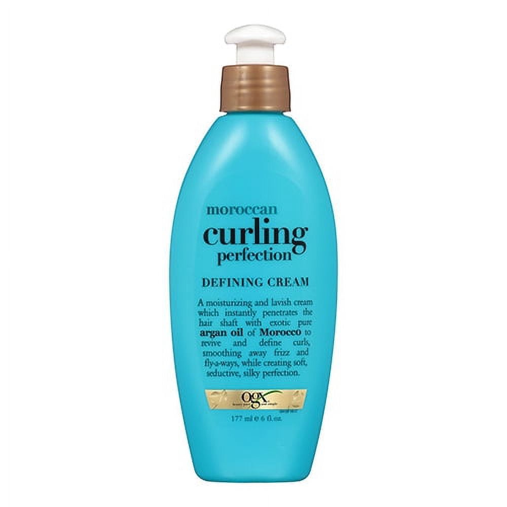 OGX Moroccan Curling Perfection Defining Hair Cream, 6 Oz - Walmart ...