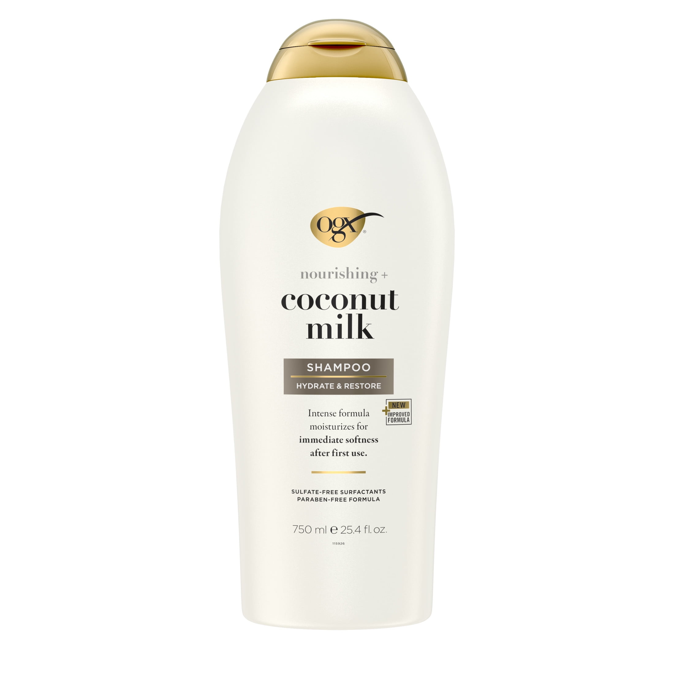 OGX Nourishing + Coconut Milk Moisturizing Daily Shampoo with Egg White ...