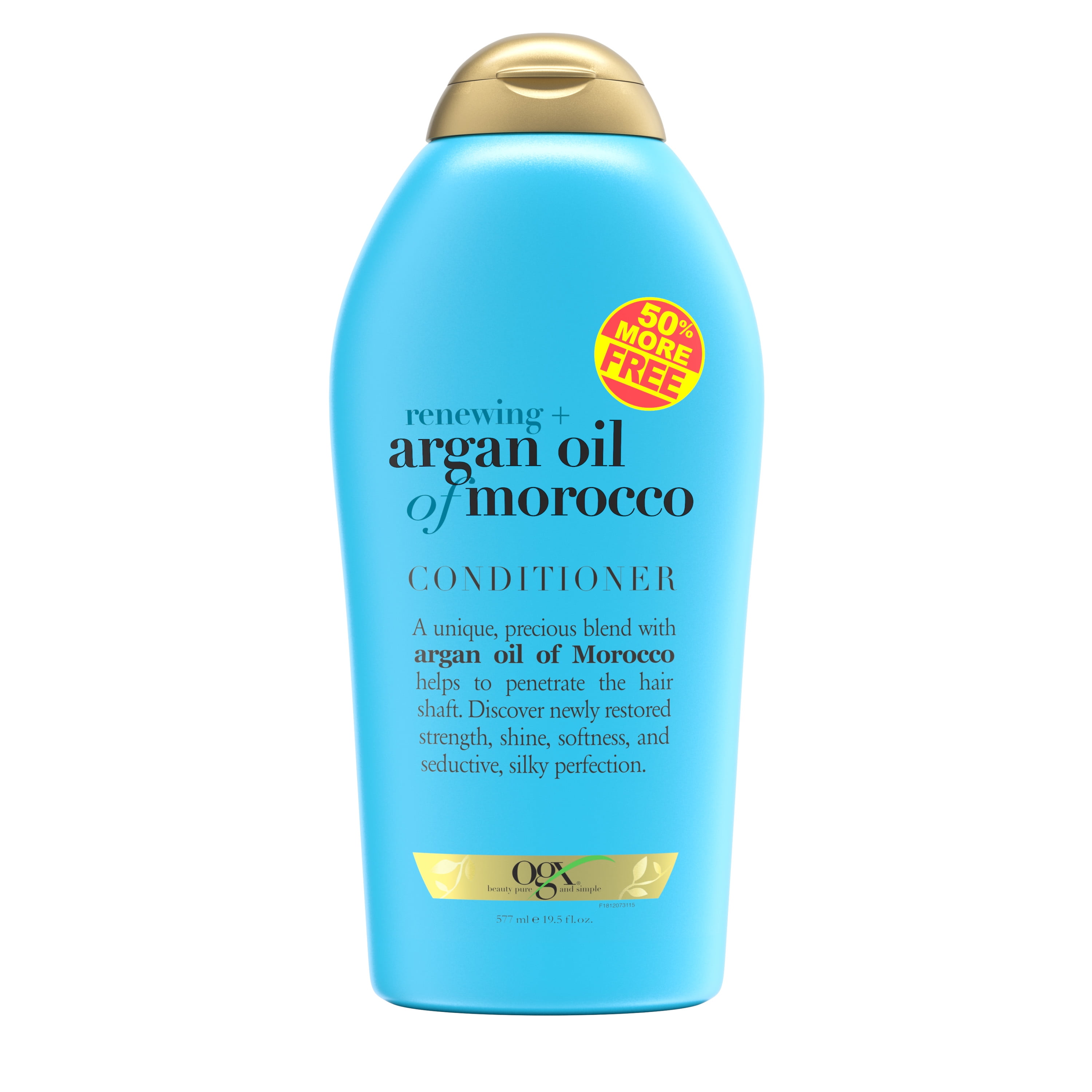 OGX Renewing + Argan Oil of Morocco Hydrating Hair Conditioner, 19.5 fl ...