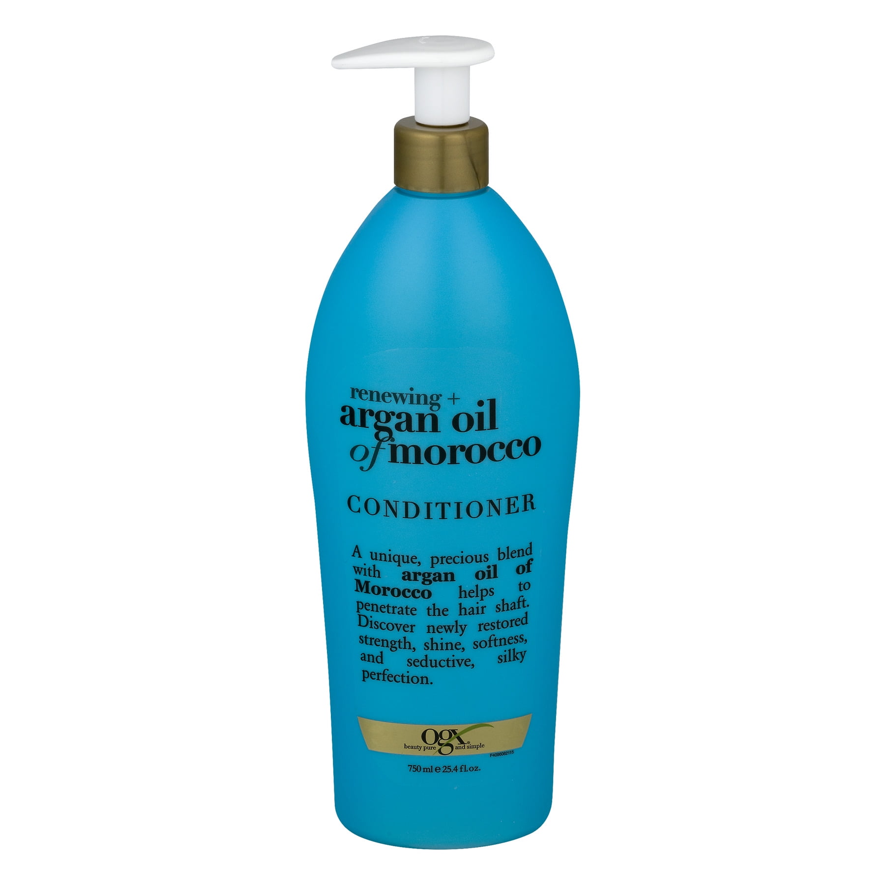 OGX Renewing Argan Oil of Morocco Conditioner with Pump, 25.4 fl oz ...