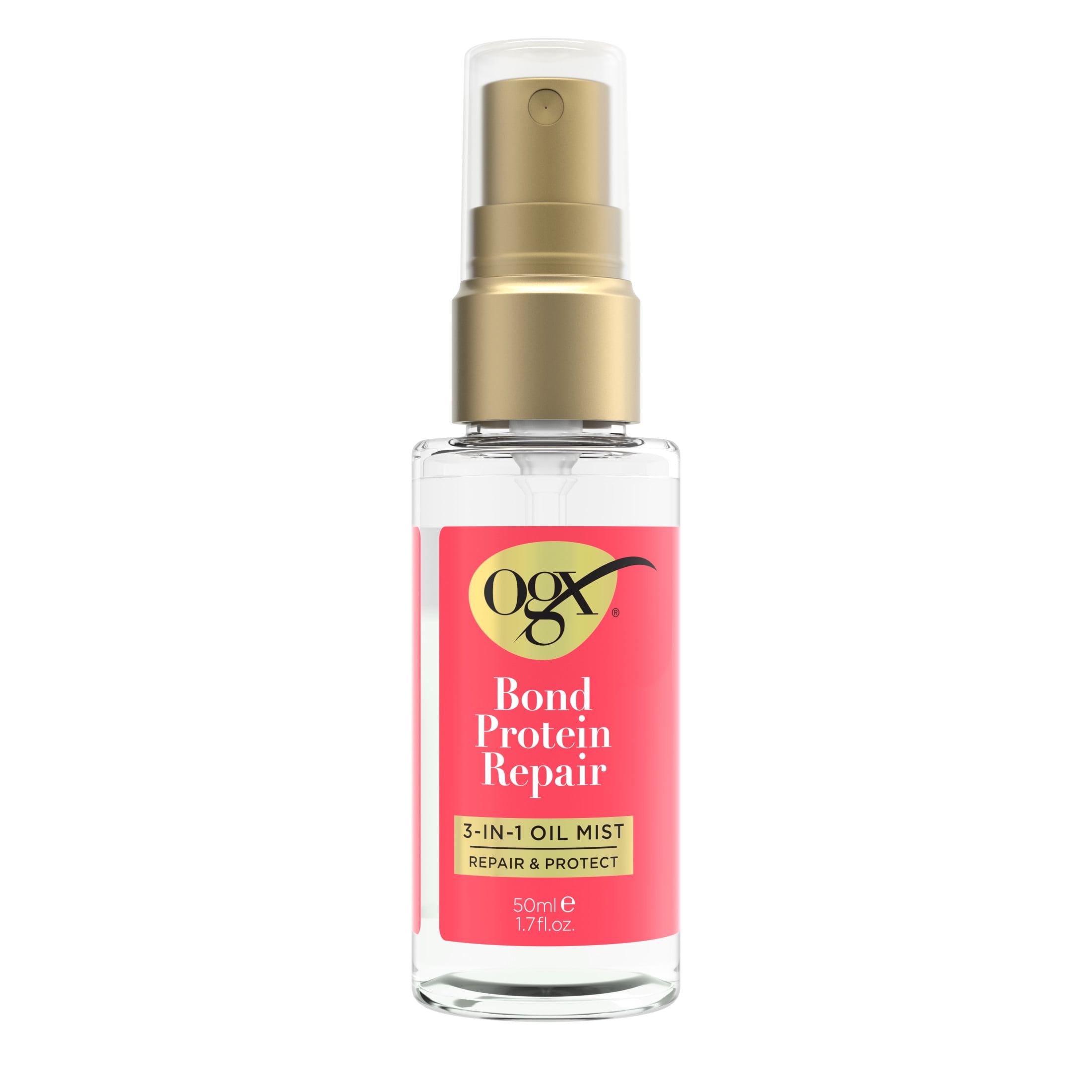 OGX Repair & Protect Bond Protein Repair 3-in-1 Oil Mist, 1.7 fl. oz - Walmart.com