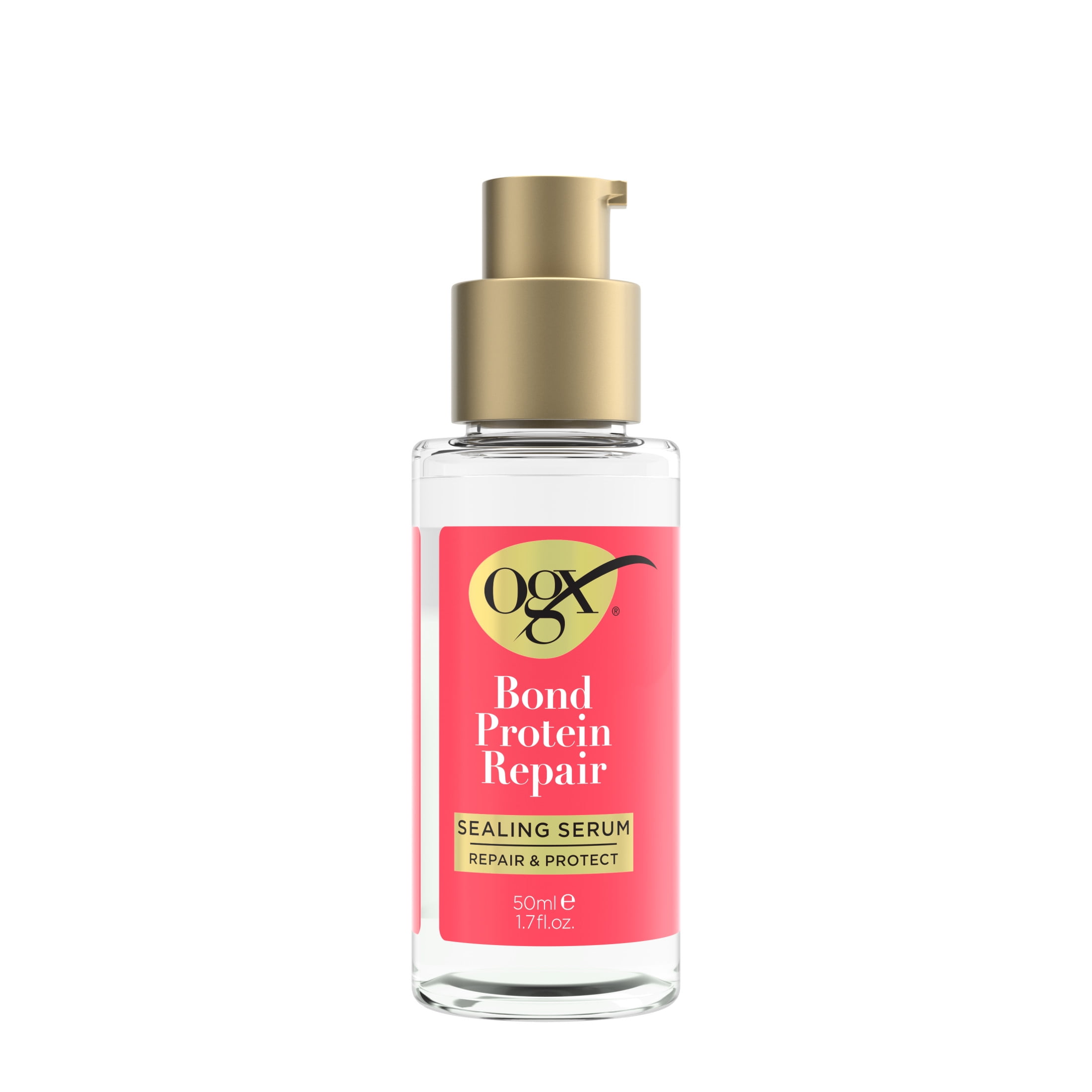 OGX Repair & Protect Bond Protein Repair Sealing Serum, 1.7 fl. oz ...