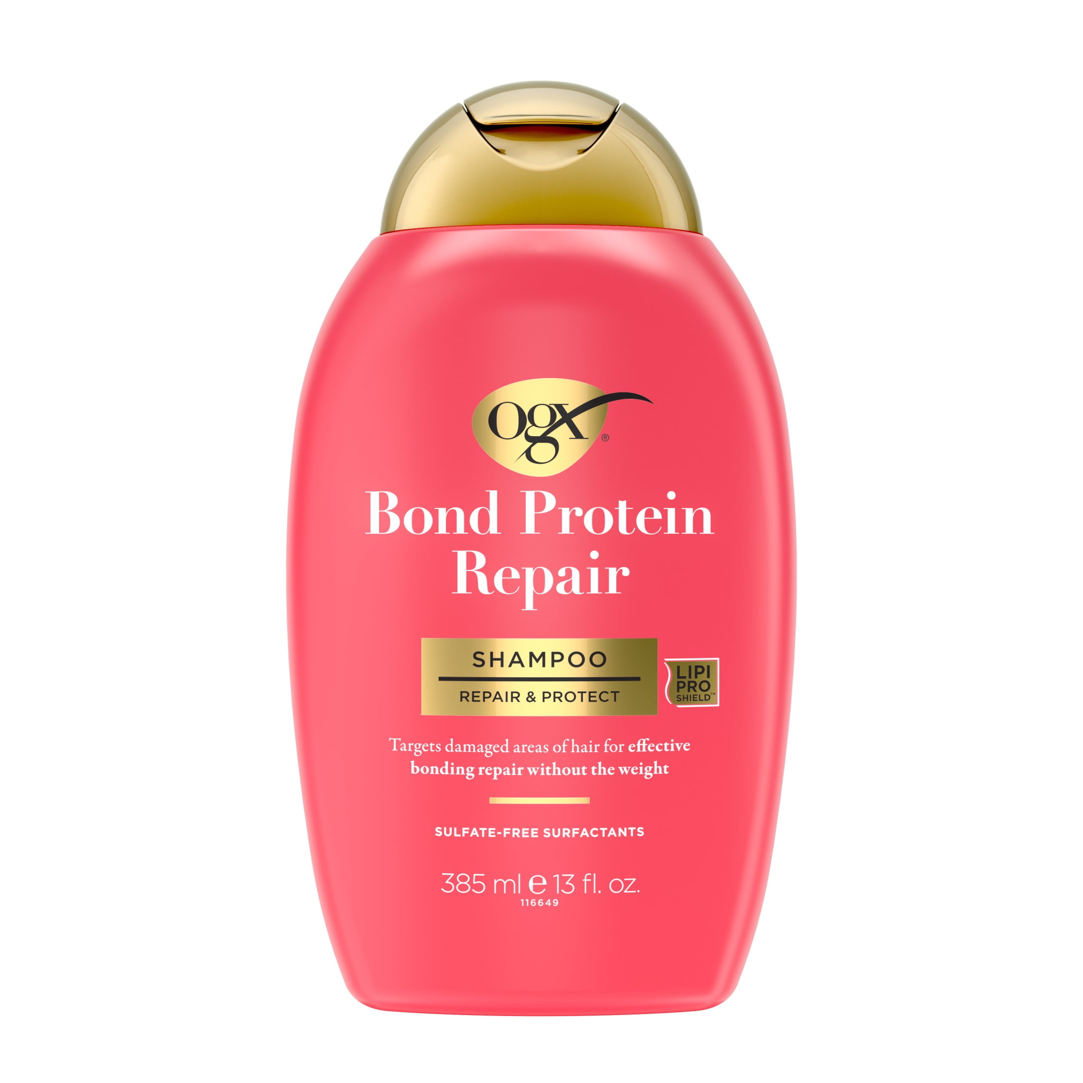 OGX Repair & Protect Bond Protein Repair Shampoo, 13 fl. oz - Walmart.com