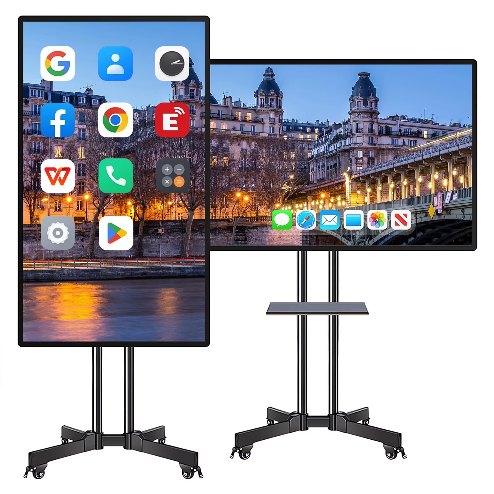 OH 49inch Smart Boards Screen Mirroring Reverse Control IR Touch ...