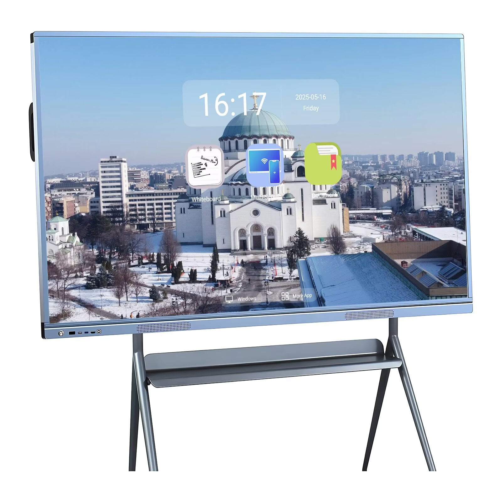 OH 55 inch Interactive Whiteboard Screen Mirroring Reverse Control IR ...