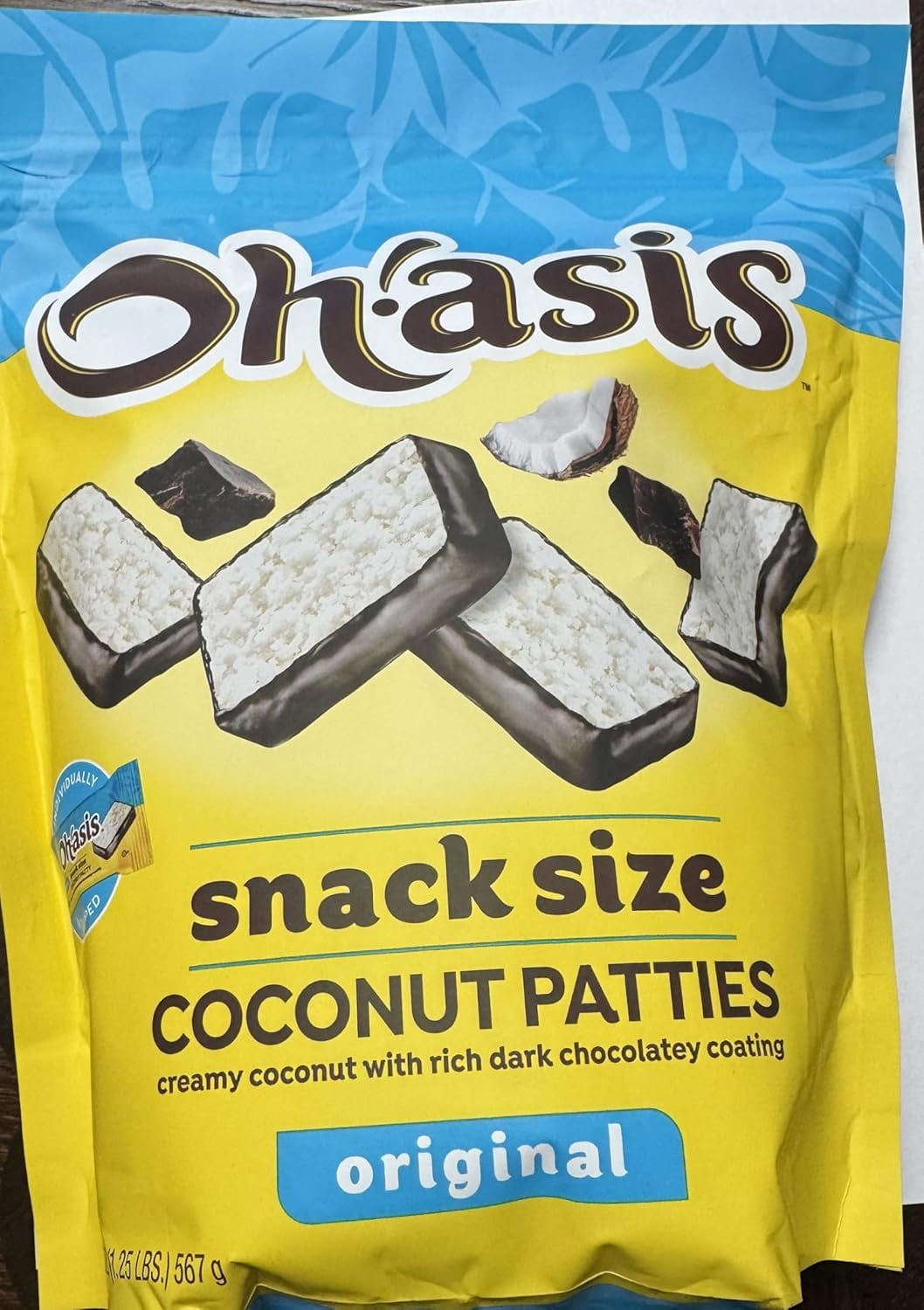 OH!ASIS COCONUT PATTIES SNACK SIZE 20oz - Walmart.com