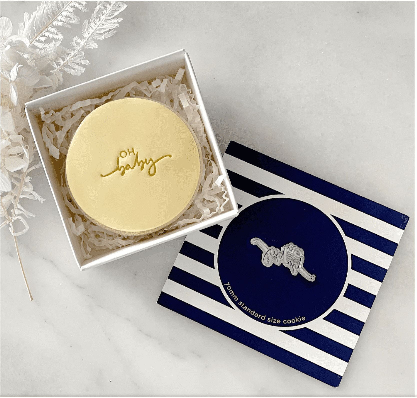 "OH BABY" TINY TEXT STAMP BY LITTLE BISKUT - Walmart.com