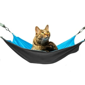 HomeDm Cat Hanging Hammock Soft Breathable Pet Cage Hammock with Straps ...