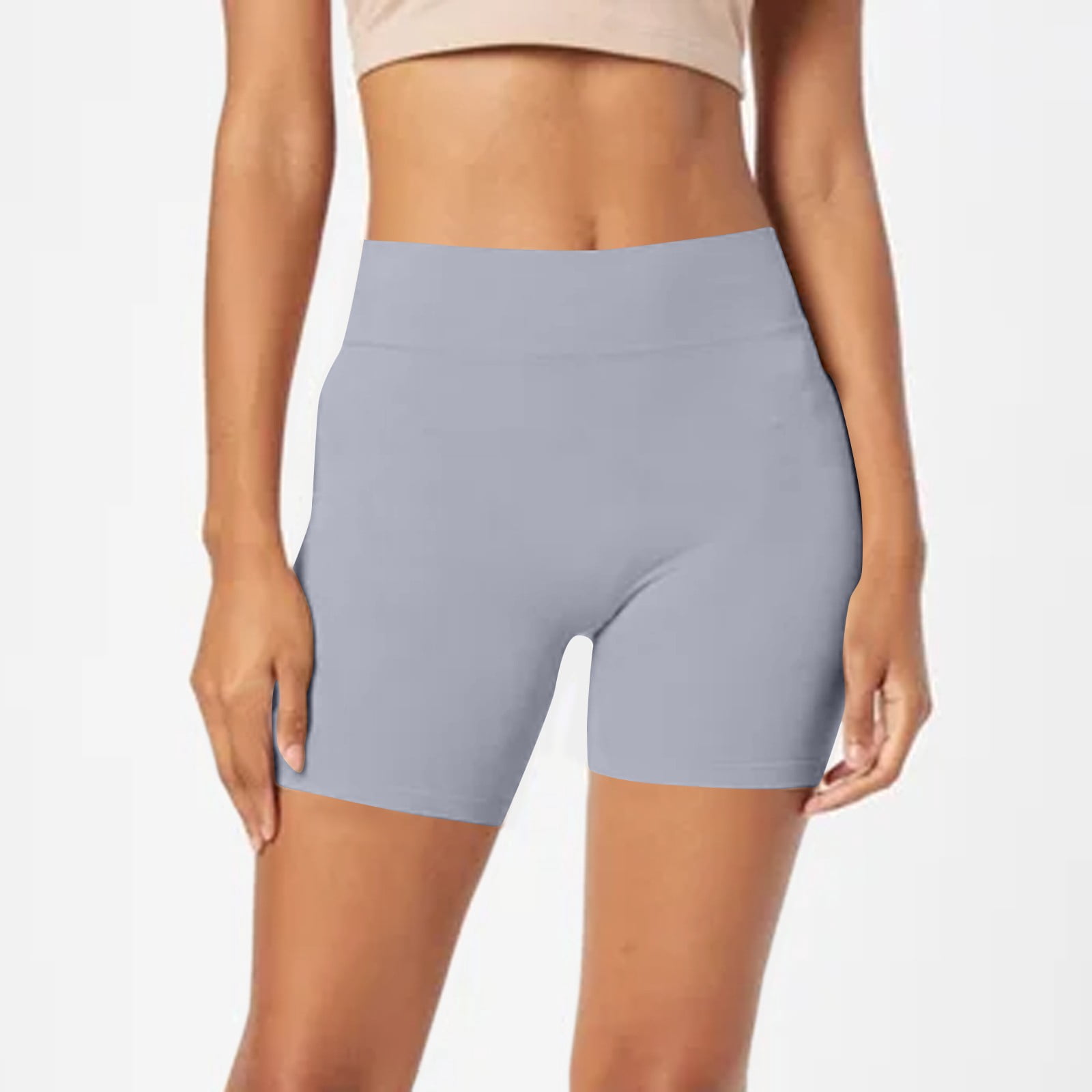 OHGOD Womens Workout Biker Shorts,Biker Short Sets,Women's Casual Peach ...
