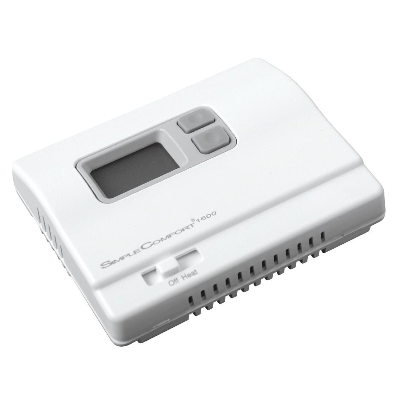OHHA SC1600L Simple Comfort Non-Programmable Heat Thermostat with ...