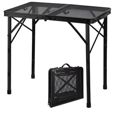 SalonMore 3-Foot Folding Aluminum Table, Lightweight, Waterproof ...