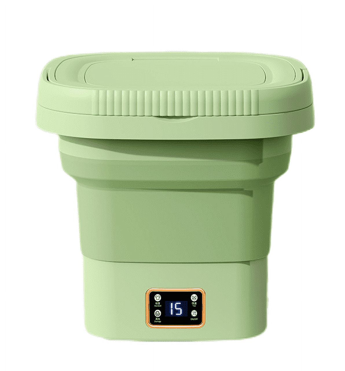 OHHSUN 9L Mini Portable Washer, Foldable with Digital Display, Fit for ...