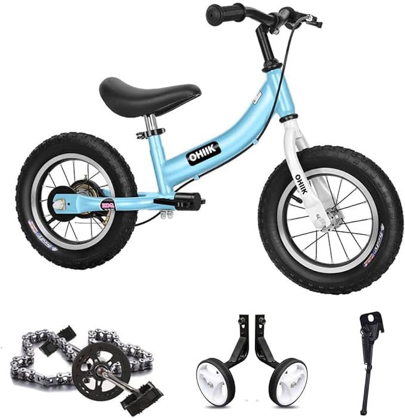 OHIIK 2-in-1 Balance Bike for Kids, 12/14/16 inch with Pedal Kit ...